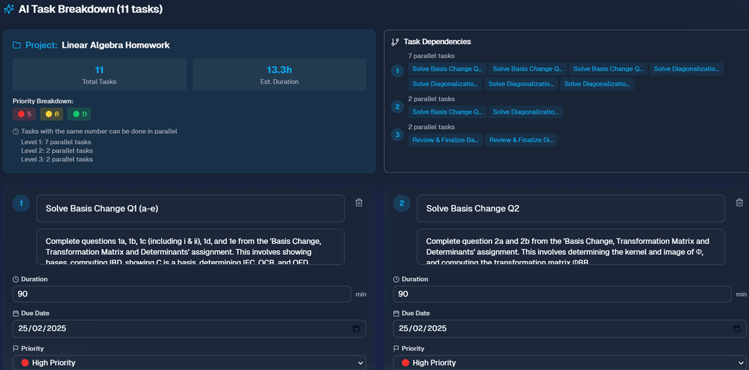Zenith - AI-Powered Time Management